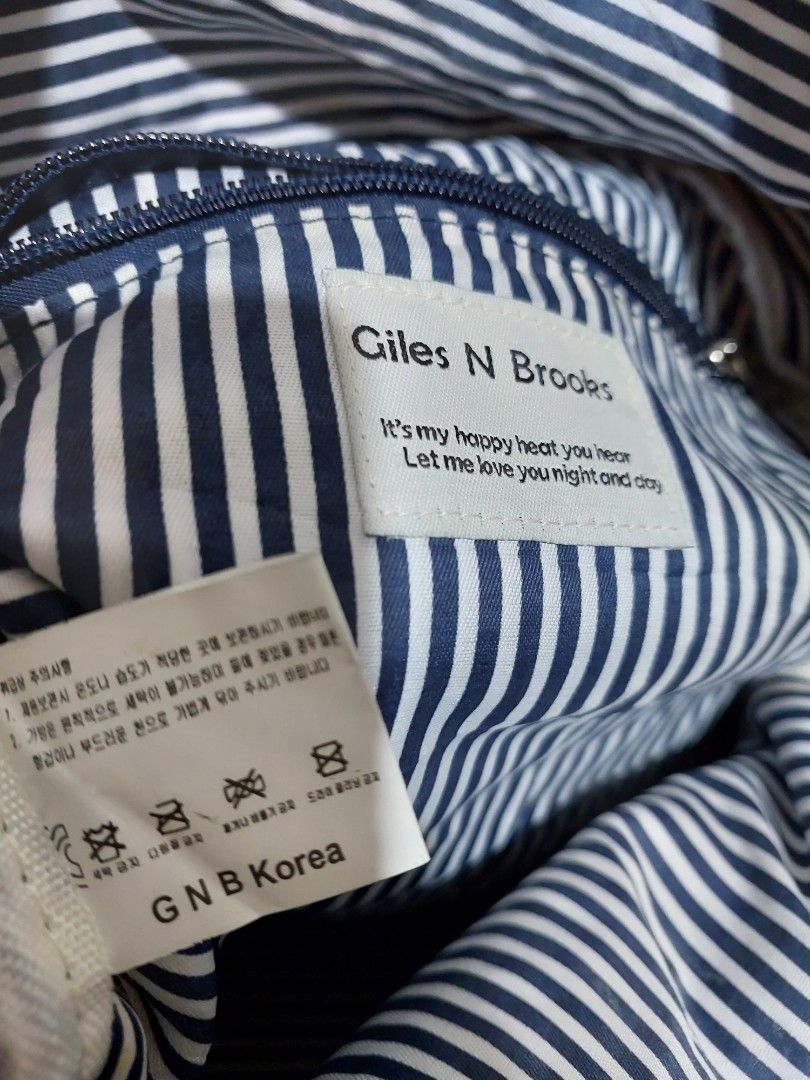 Tas Ransel GNB GILES N BROOKS Backpack transfer warna, Fesyen Wanita ...