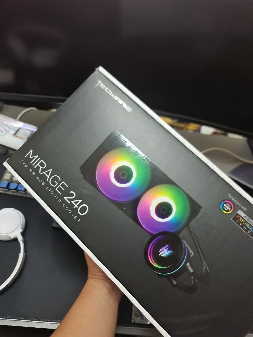 TECWARE MIRAGE 240 AIO CPU COOLER, Computers & Tech, Parts ...