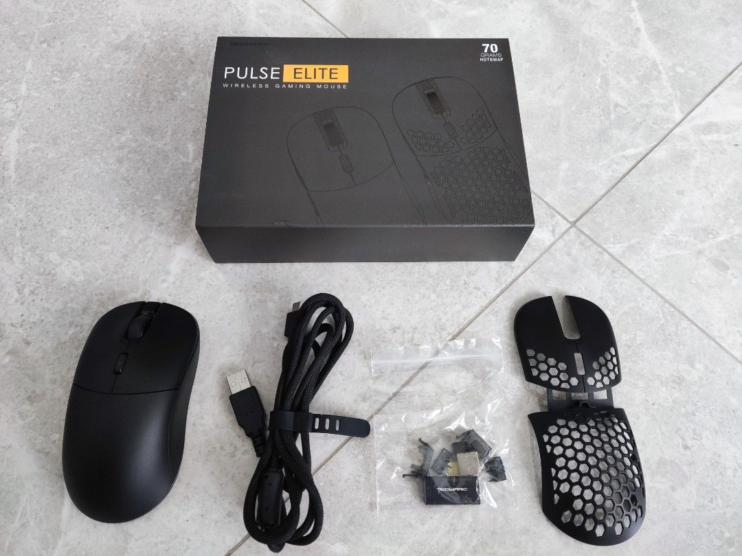 Tecware Pulse Elite RGB hotswap wireless gaming mouse, Computers & Tech, Parts & Accessories ...