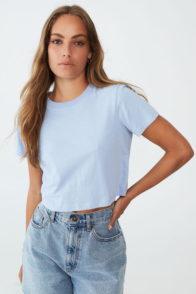 THE BABY CROPPED TOP, Women's Fashion, Tops, Shirts on Carousell