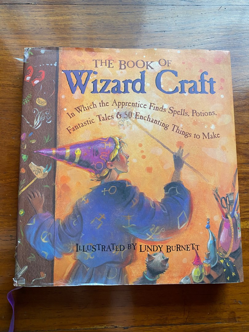 The book of wizard craft on Carousell