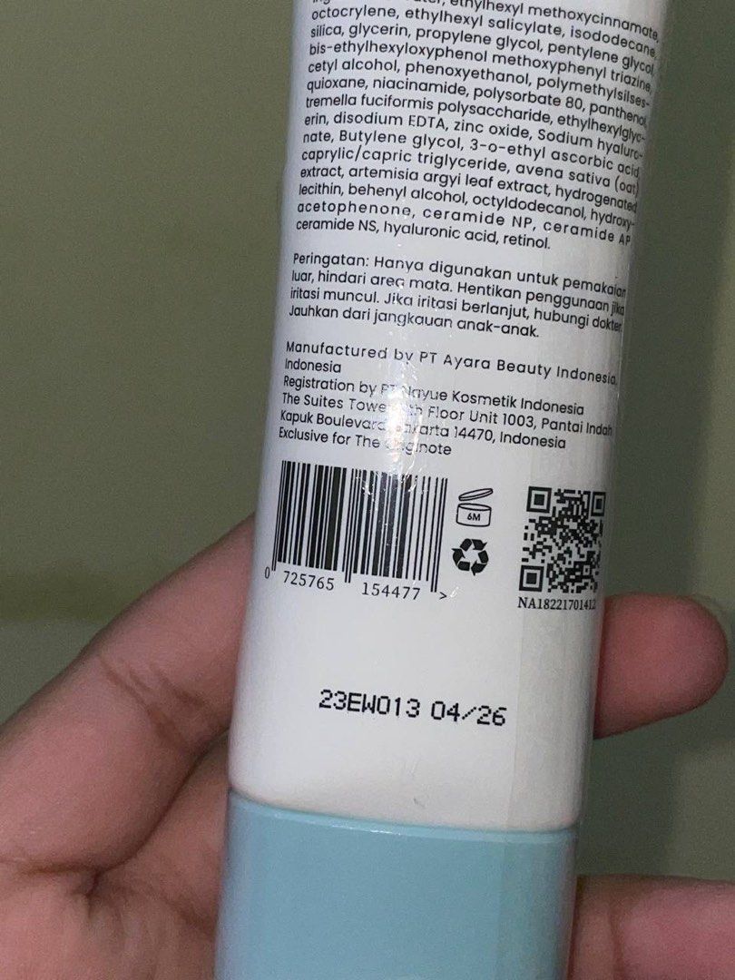 the originote sunscreen spf 50 pa+++, Kesehatan & Kecantikan, Kulit ...