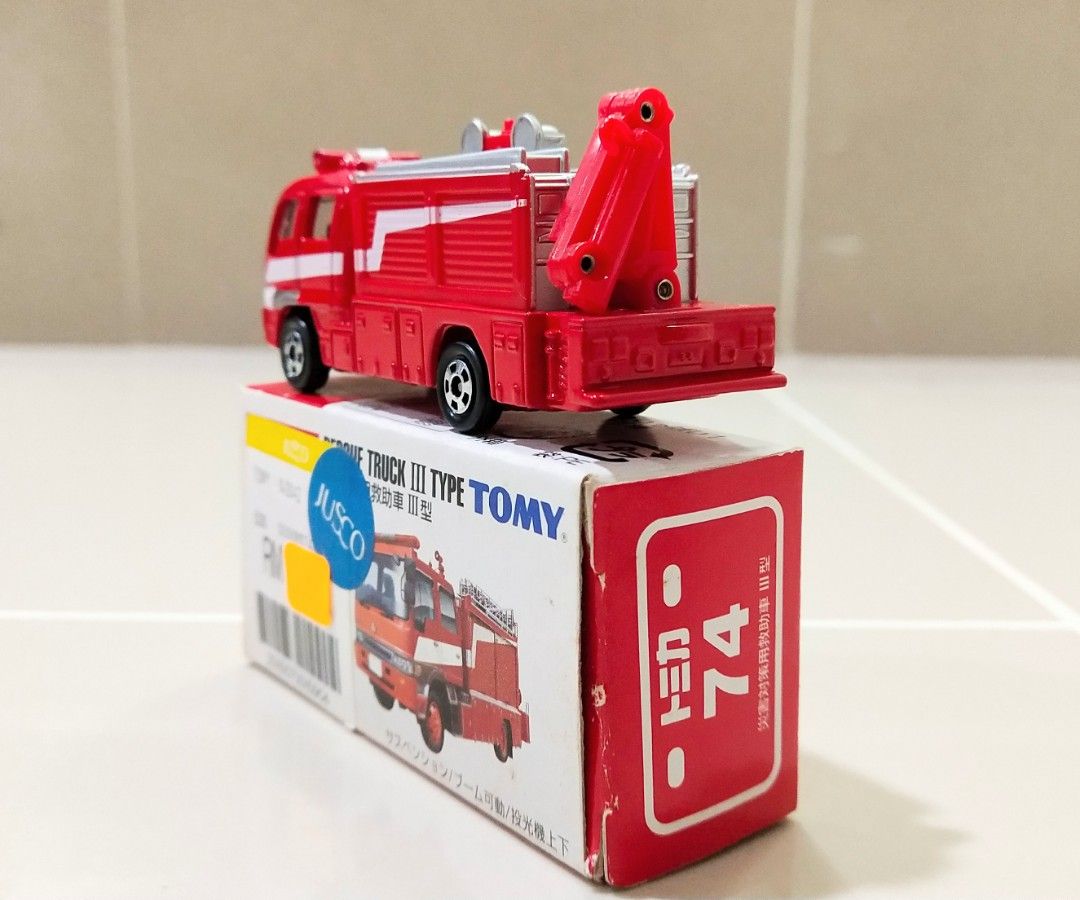 Takara Tomy Tomica Rescue Truck 3 Fire Dept MINT, Hobbies & Toys, Toys ...