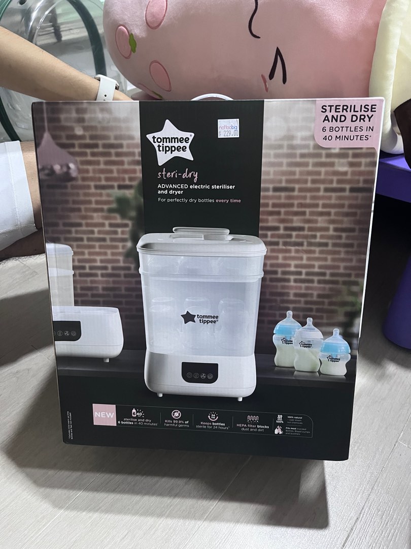 Tommy Tippee Steri-Dry Advanced Electric Sterilizer and Dryer, Babies ...