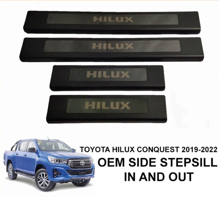 Toyota Hilux Conquest 2019 to 2023 OEM Side Stepsill, Car Parts ...