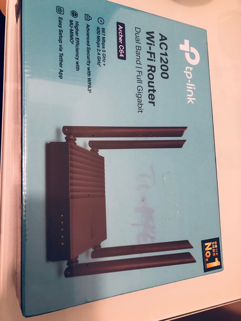 TP-LINK wifi router AC1200, 電腦＆科技, 商務用科技產品 - Carousell