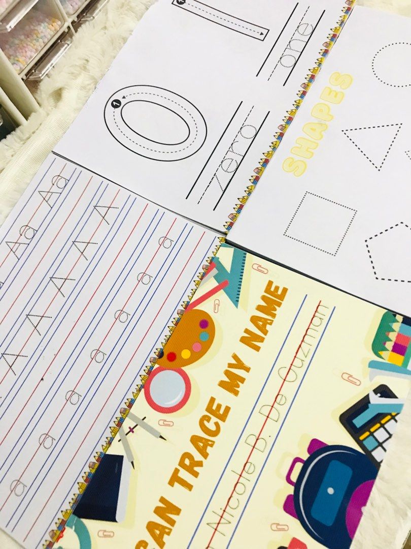 Tracing pad for kids, Hobbies & Toys, Stationary & Craft, Stationery ...