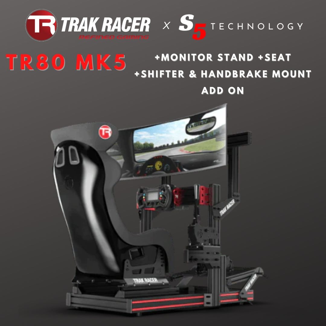 Trak Racer TR80 MK5 Racing Simulator / simulator / racing rig / sim racing cockpit wheelstand ...