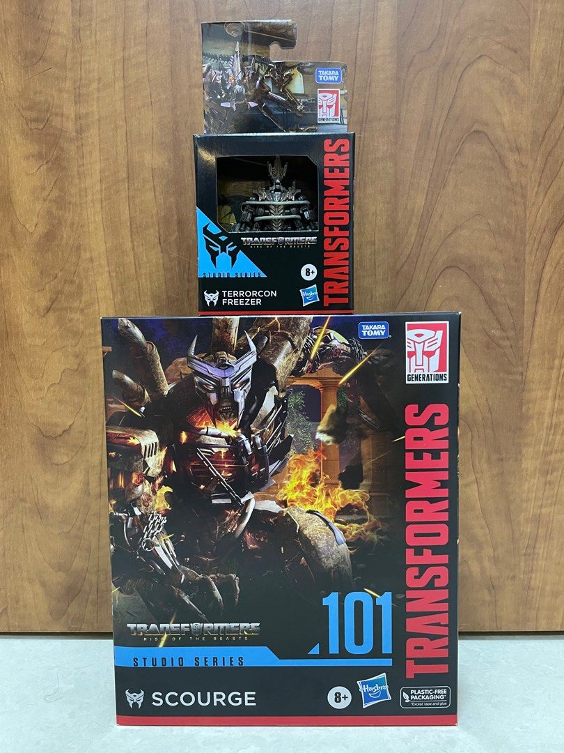 Transformers Studio Series RotB Scourge and Freezer, Hobbies & Toys ...
