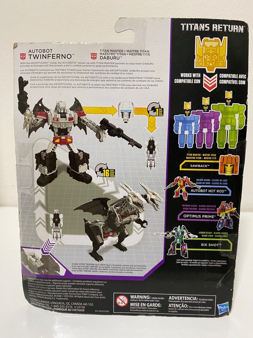 Transformers Titans Return Twinferno MOSC, Hobbies & Toys, Toys & Games ...
