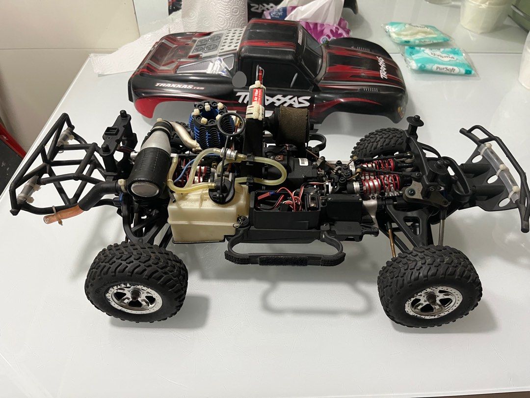 Traxxas Slayer Nitro, Hobbies & Toys, Toys & Games on Carousell