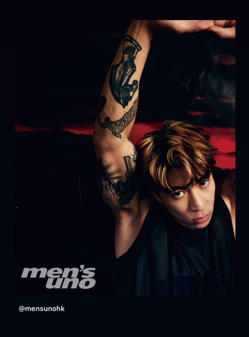 Tyson yoshi 婁峻碩 mens uno magazines, 興趣及遊戲, 書本 & 文具, 雜誌及其他 - Carousell