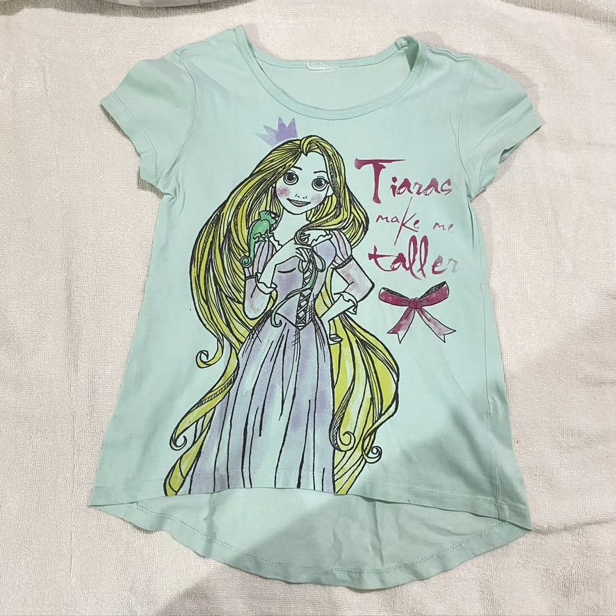 UNIQLO Blue Rapunzel Top for Kids, Babies & Kids, Babies & Kids Fashion ...