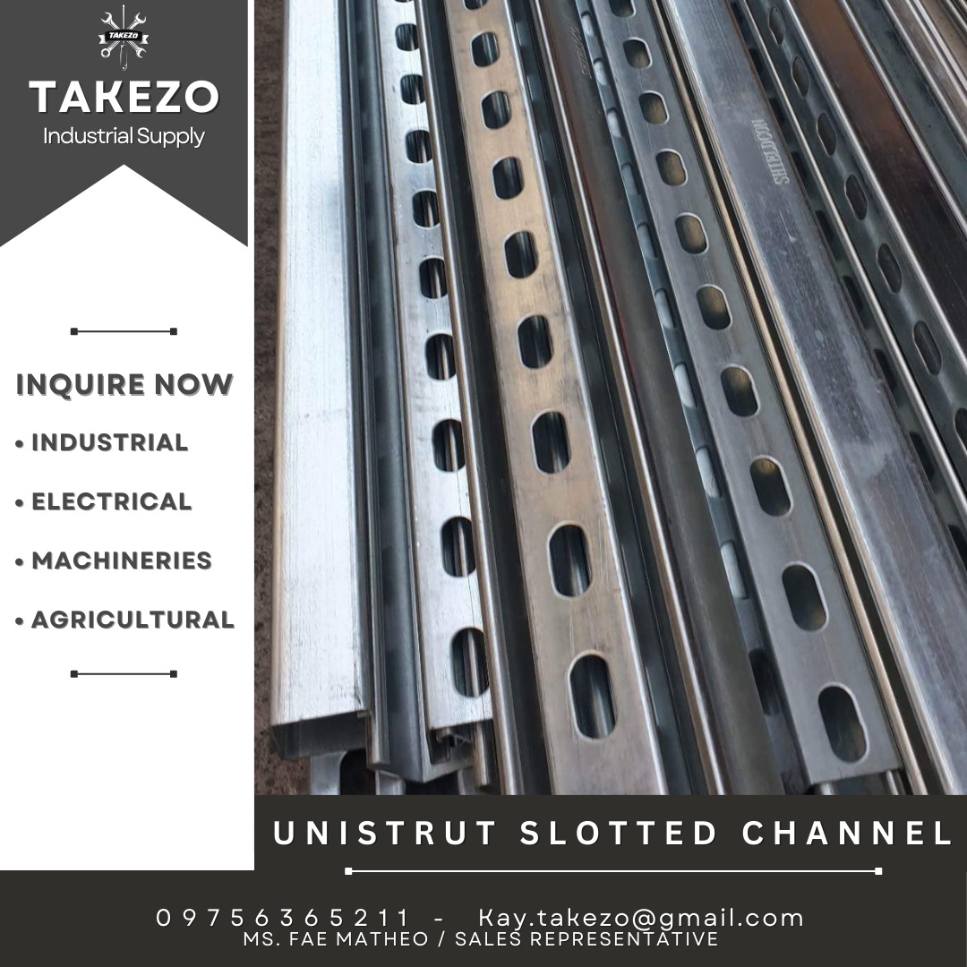 UNISTRUT SLOTTED CHANNEL, Commercial & Industrial, Construction ...