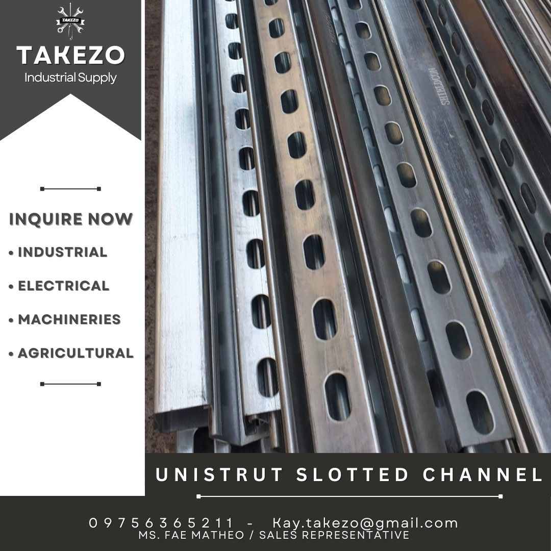 UNISTRUT SLOTTED CHANNEL, Commercial & Industrial, Construction ...