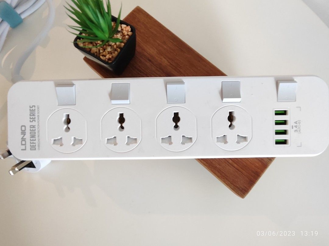 Universal Extension Sockets (3 different types), TV & Home Appliances, Electrical, Adaptors ...