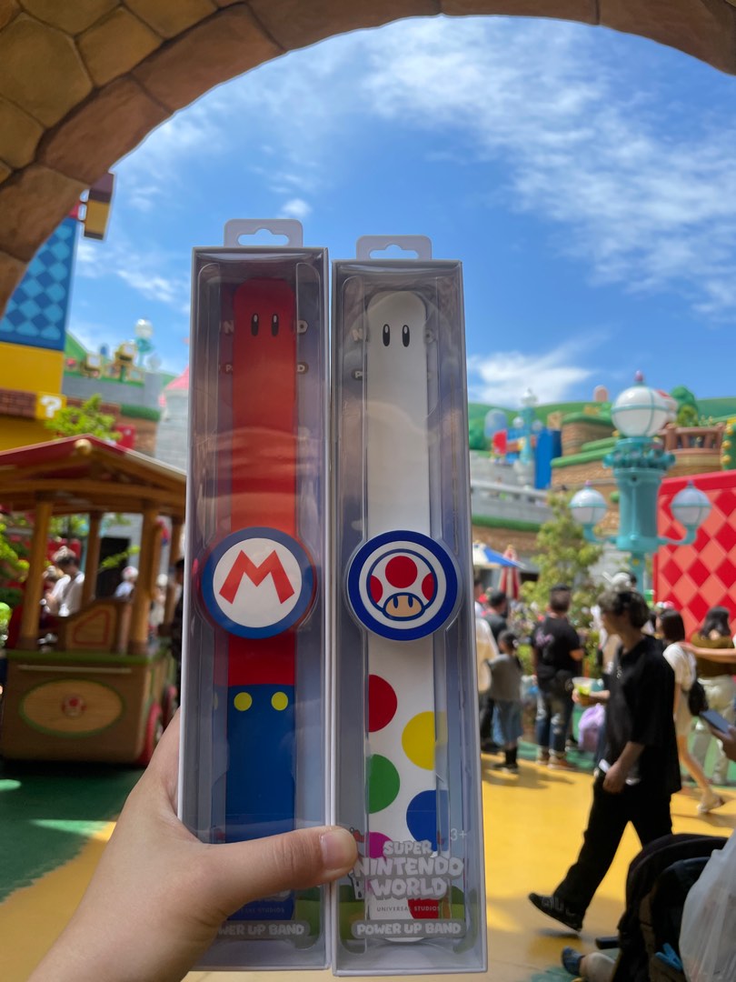 Universal Studios Japan Super Nintendo World Mario Power-up band ...