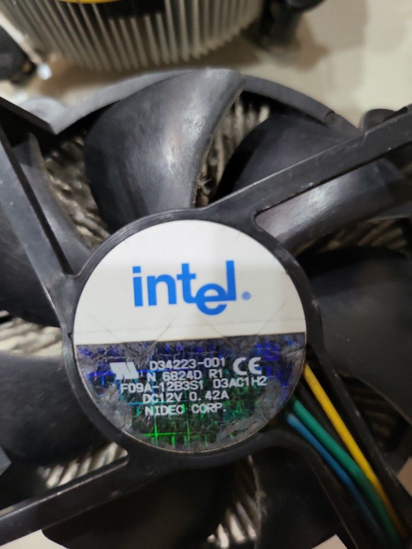 Used Processor Heat Sink with Fan, Computers & Tech, Parts ...