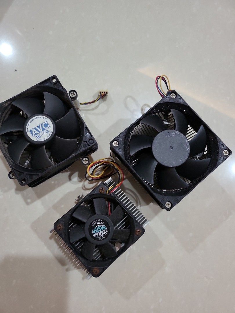 Used Processor Heat Sink with Fan, Computers & Tech, Parts & Accessories, Other Accessories on ...