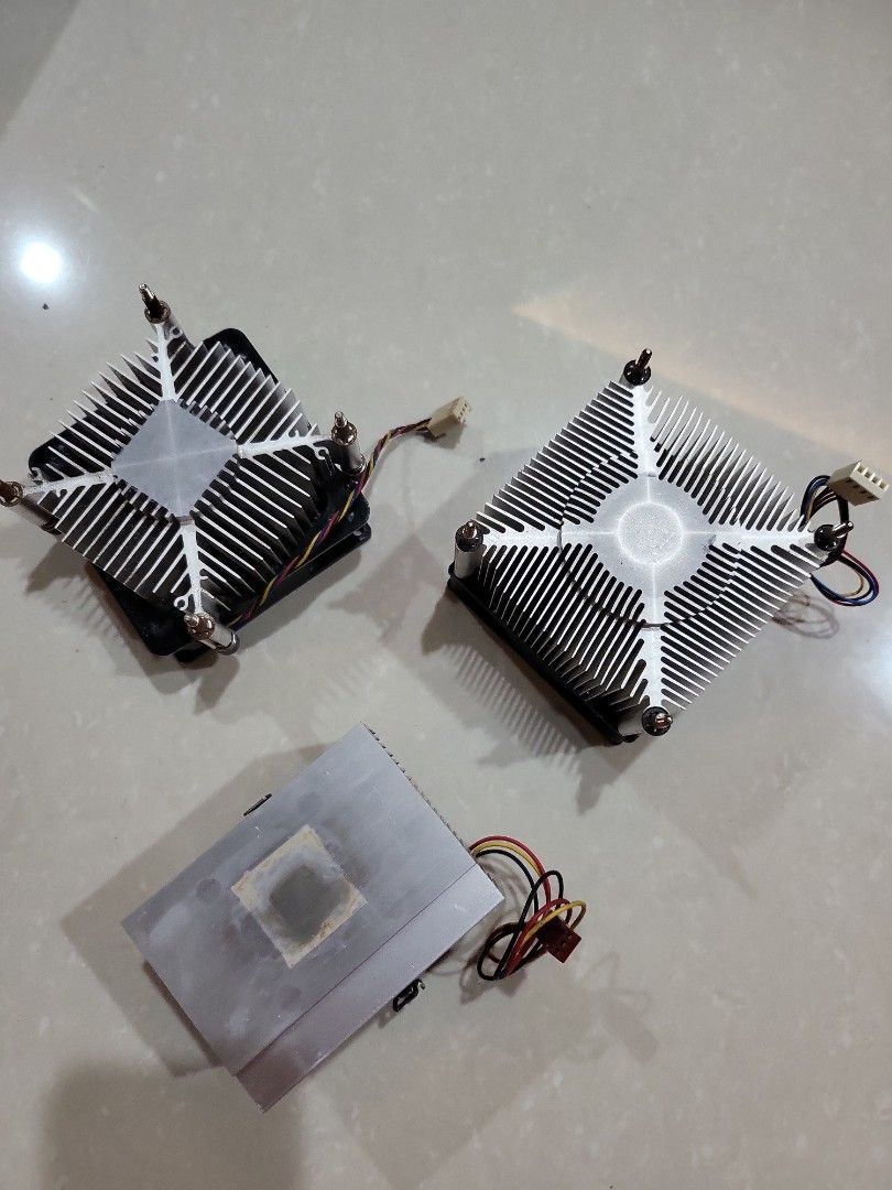 Used Processor Heat Sink with Fan, Computers & Tech, Parts & Accessories, Other Accessories on ...