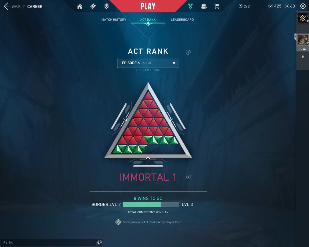 Valorant Ascendant account, Video Gaming, Video Games, Others on Carousell