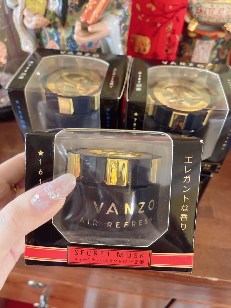 vanzo original car perfume clear stock, Auto Accessories on Carousell