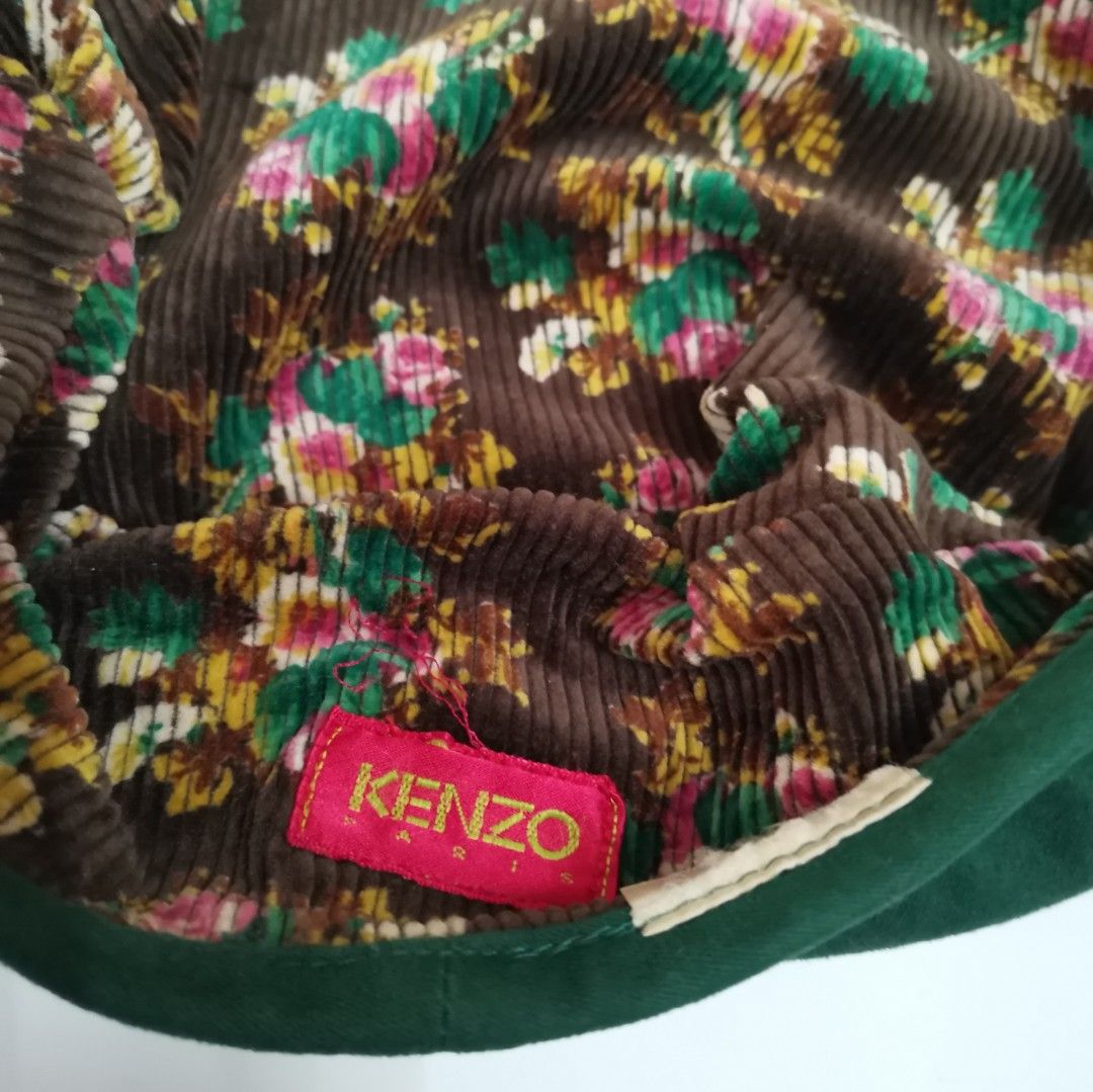 Vintage KENZO Green Beret Hat, Women's Fashion, Watches & Accessories ...