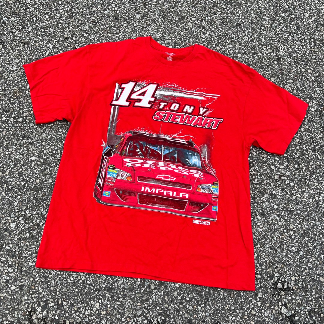 Vintage Nascar Car Racing Tee, Men's Fashion, Tops & Sets, Tshirts ...
