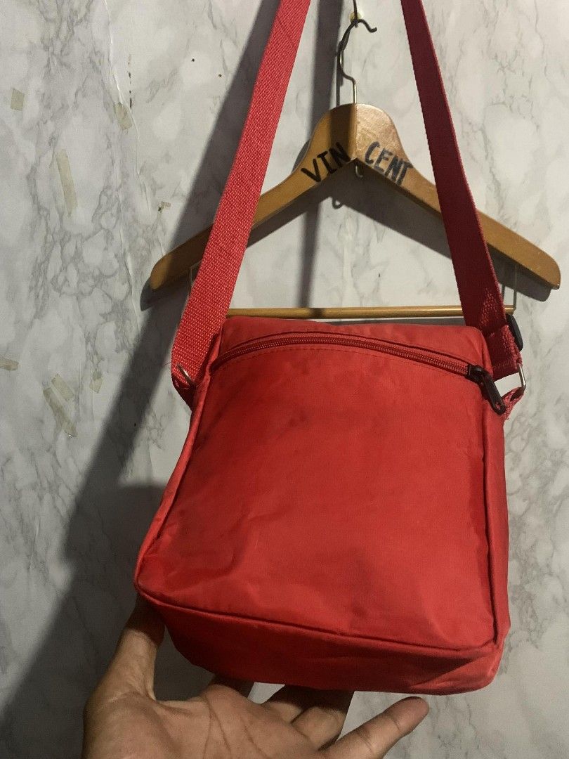 Vintage Nike nylon red tag, Men's Fashion, Bags, Sling Bags on Carousell