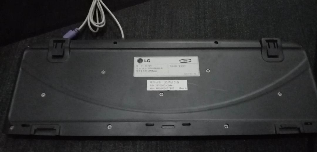 Vintage Retro LG Original Keyboard Rare, Computers & Tech, Parts ...