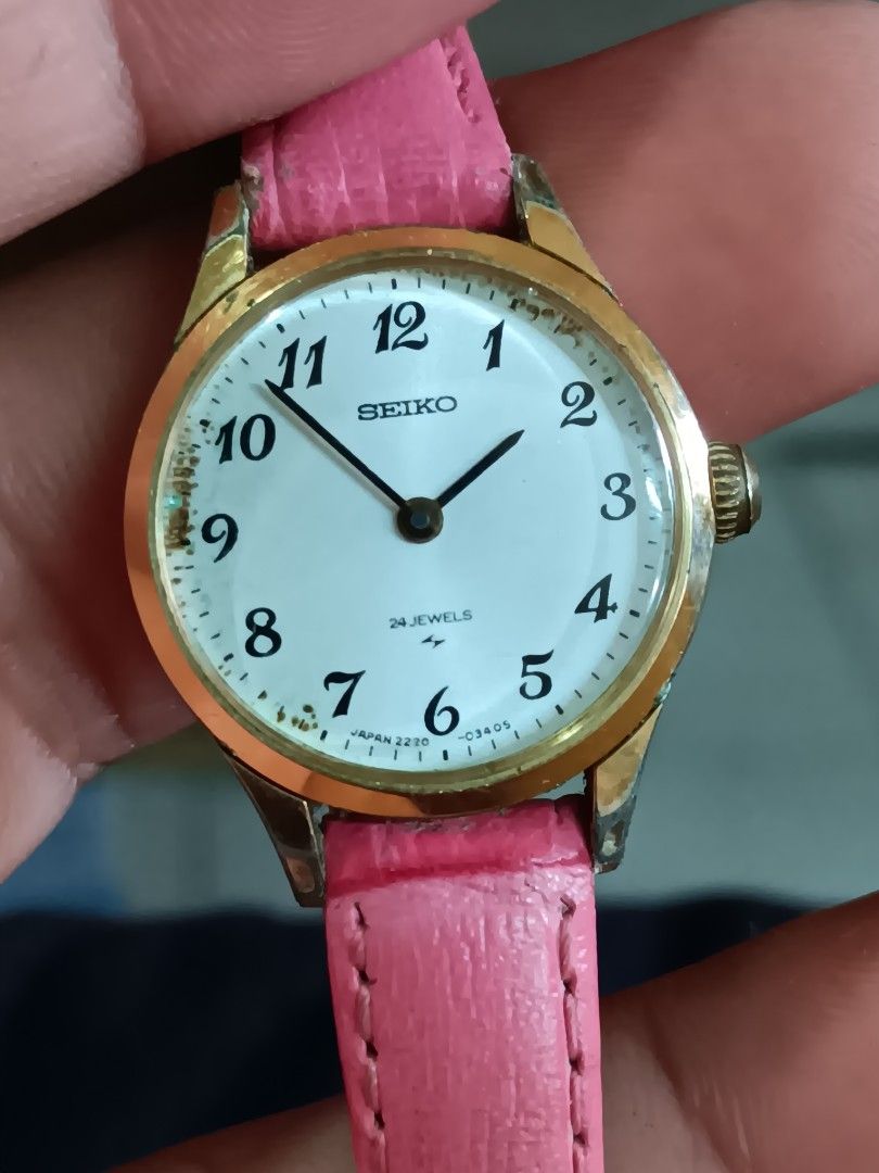 Vintage seiko lady watch manual wind, Women's Fashion, Watches ...