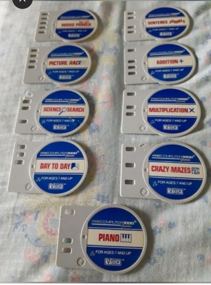 Vintage VTech Precomputer 1000 Junior..., Hobbies & Toys, Toys & Games ...