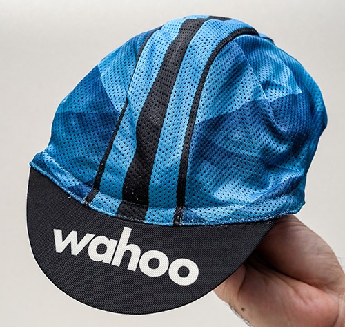 Wahoo Blue Mesh Cycling Cap | Traditional bike cap is made of modern ...