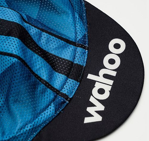 Wahoo Blue Mesh Cycling Cap | Traditional bike cap is made of modern ...