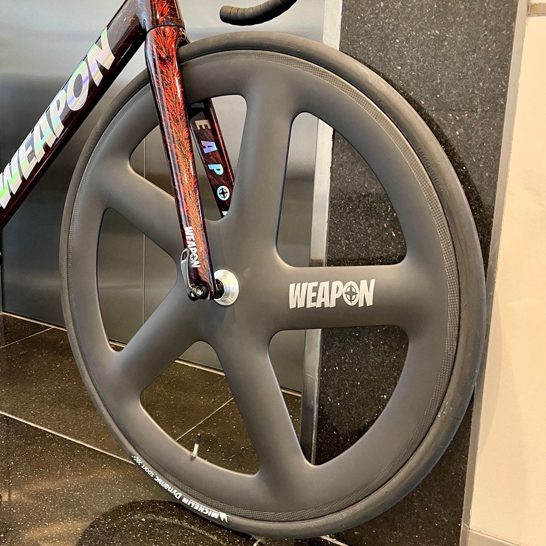 Weapon bullet fixie bike/frame set $790/complete bike $1161/brand new ...