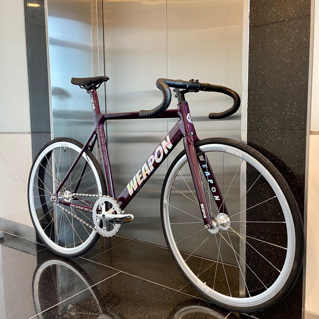 Weapon fixie bike/weapon bullet fixie bike/frame set $790/complete bike ...