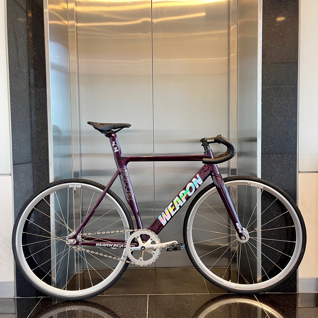 Weapon fixie bike/weapon bullet fixie bike/frame set $790/complete bike ...