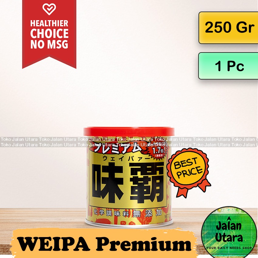 Weipa Jepang Premium 250gr - All Purpose Seasoning - Non MSG Non Lemak ...