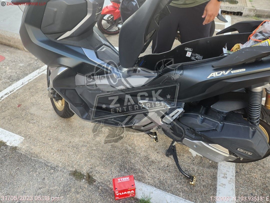 (WHATSAPP ONLY!!)Motorcycle Battery Rescue (ALL BIKE) ADV150 Bedok ...