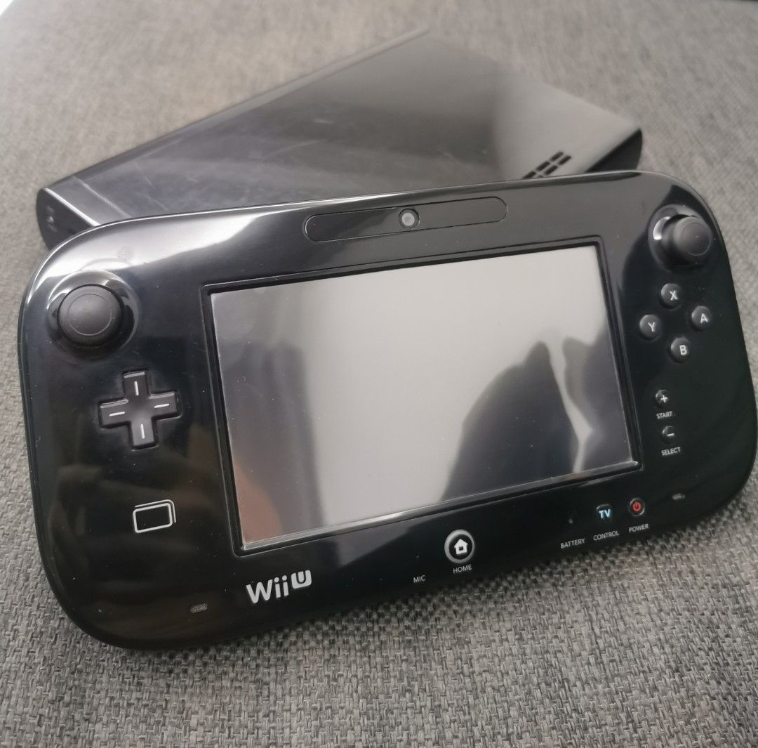 Wii U |Nintendo Black console, Video Gaming, Video Game Consoles ...