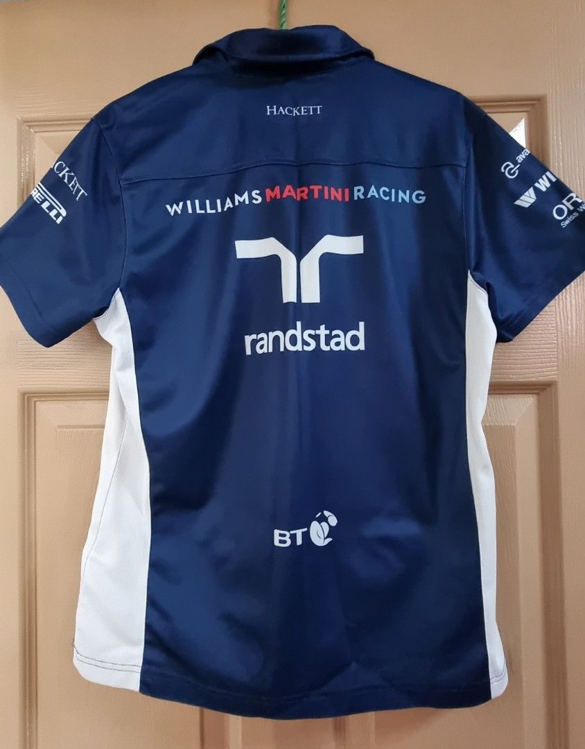 Williams Martini Racing Jersey, Women's Fashion, Activewear on Carousell