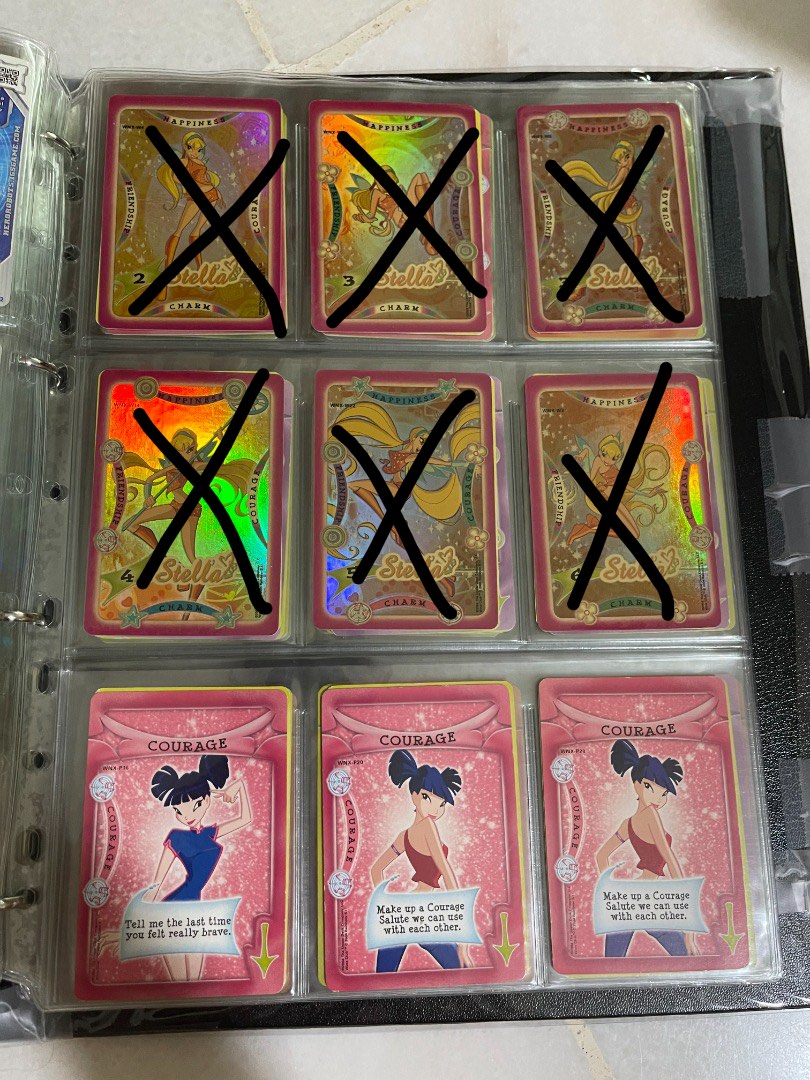 Winx Club Collectable Cards, Hobbies & Toys, Toys & Games on Carousell