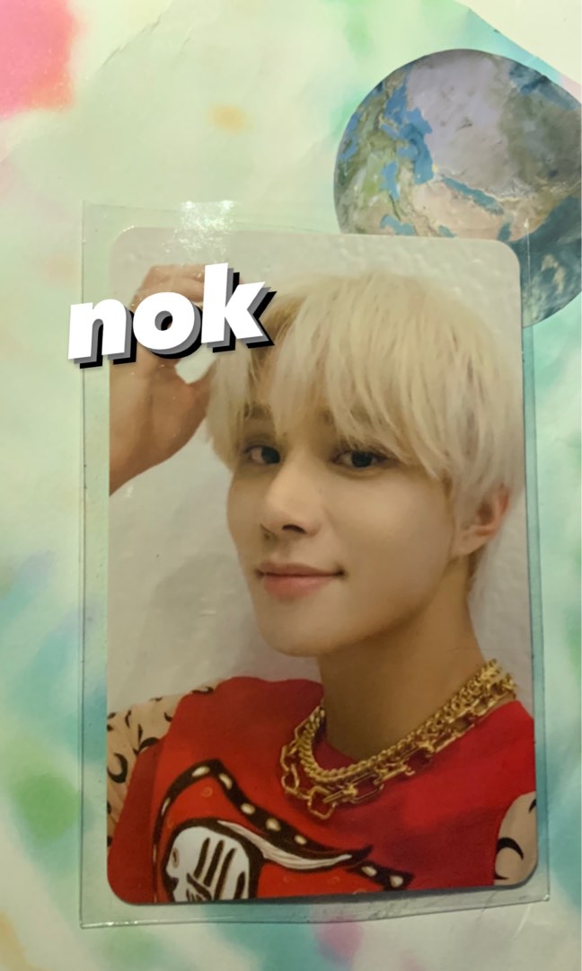 WTS PC Jungwoo sticker jewel ar pc ver., K-Wave di Carousell