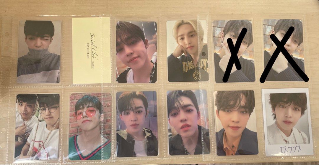 WTS SCOUPS PHOTOCARD, Hobbies & Toys, Collectibles & Memorabilia, K ...