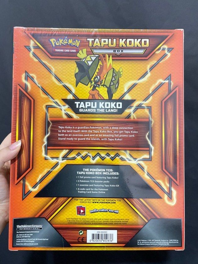 Tapu Koko box w Shrink, Hobbies & Toys, Toys & Games on Carousell