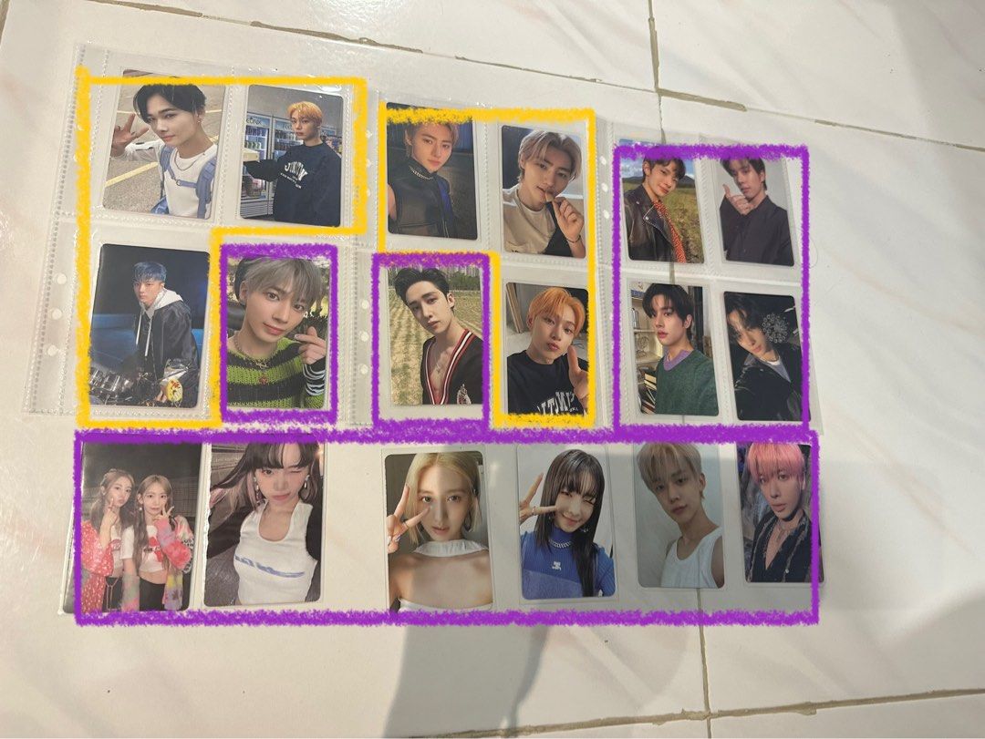 wts wtt enhypen txt skz ive le sserafim pcs, Hobbies & Toys, Memorabilia & Collectibles, K-Wave ...