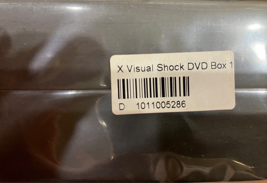 X JAPAN X VISUAL SHOCK DVD BOX 1989~1992（正版全新未拆）, 書籍、休閒與玩具, 樂器、音樂相關, CD、DVD在旋轉拍賣