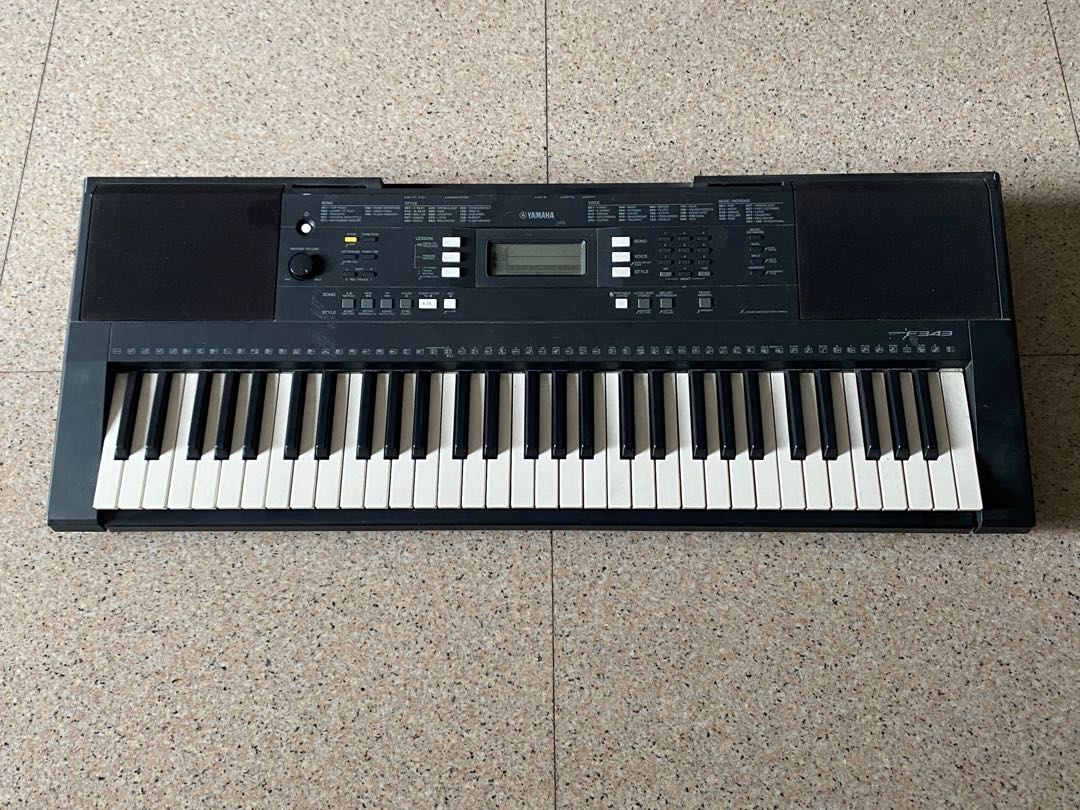 Yamaha Keyboard PSR-E343, Hobbies & Toys, Music & Media, Musical ...
