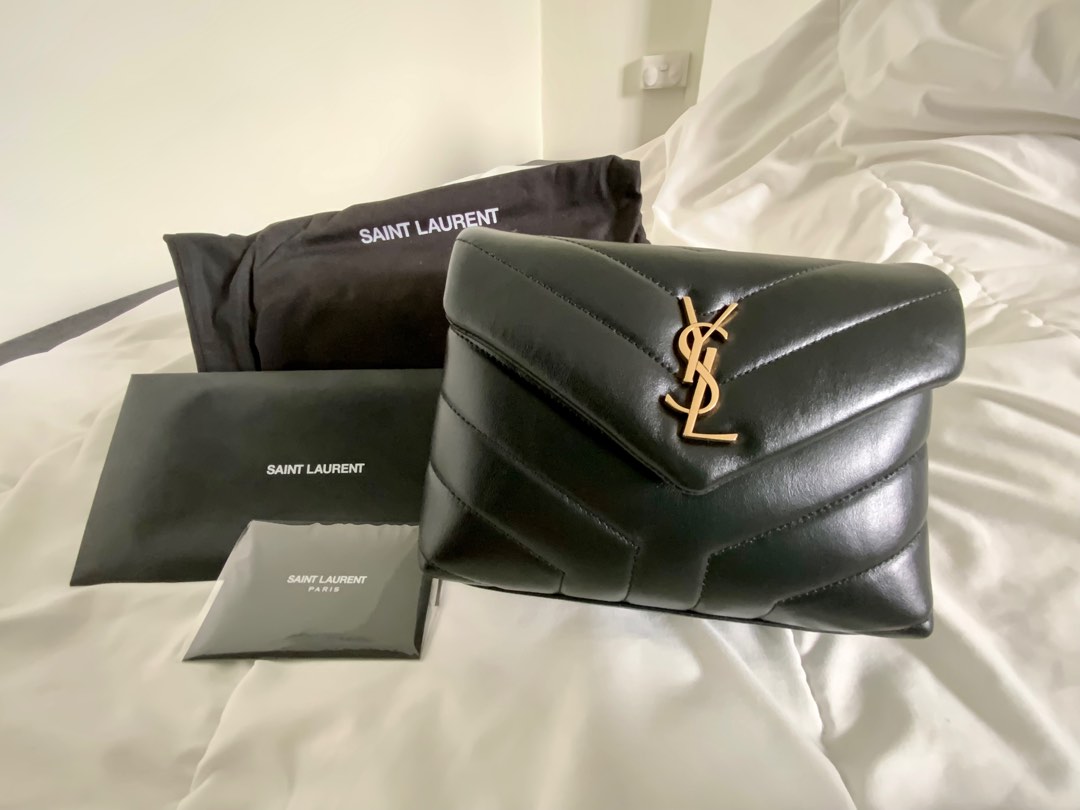 YSL Toy Loulou - Gold hardware, Luxury, Bags & Wallets on Carousell