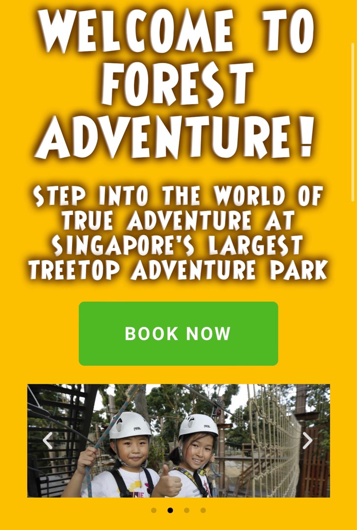 $100 Voucher for Forest Adventure, Tickets & Vouchers, Local ...